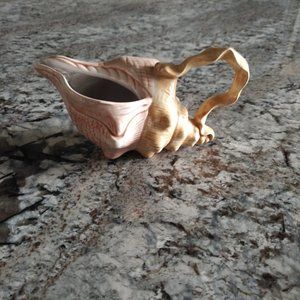 Dining | Ceramic Seashell Tea Set W Teapot Creamer Sugar | Poshmark